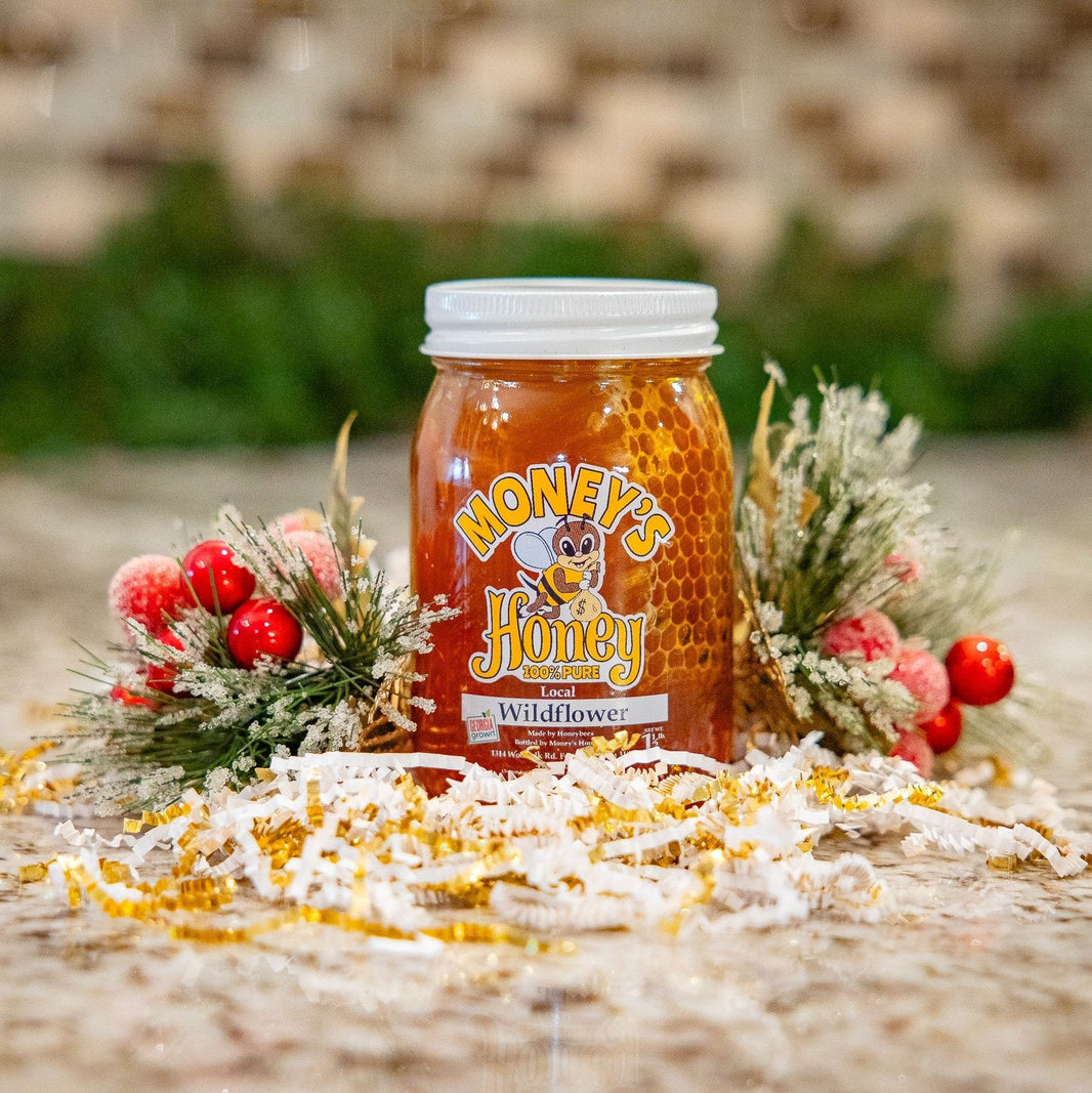 Money's Honey - Raw, Local, Unfiltered Georgia Wildflower Honey